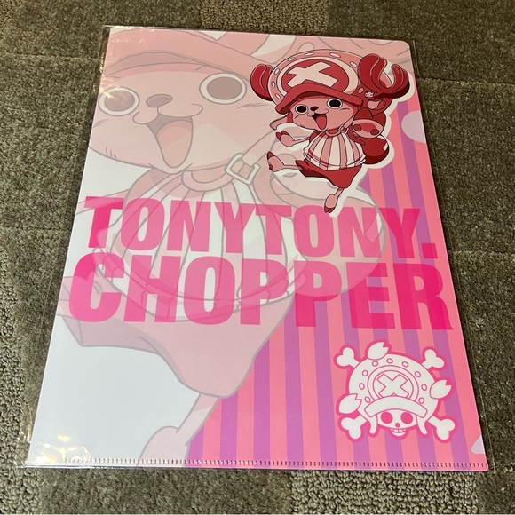 Onepiece | Office | One Piece Tony Chopper Clear File Folder Plastic ...